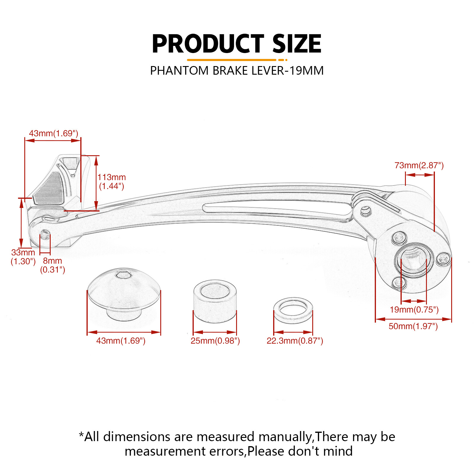 Phantom Shift Levers Shifter Peg Brake Arm Kit For Harley FL Touring ...