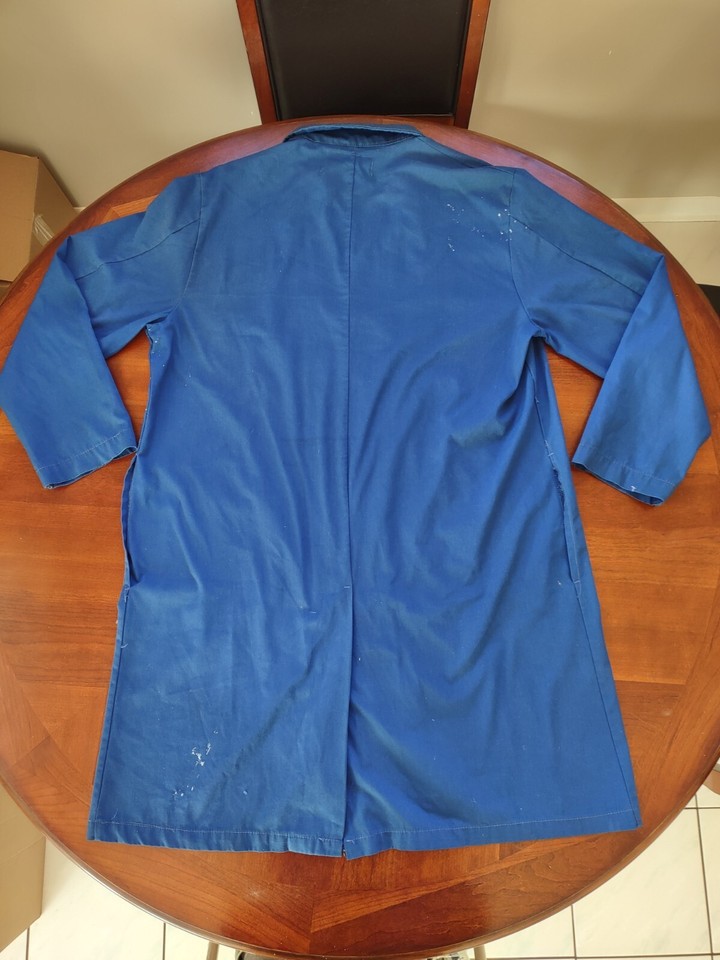 Chrysler Employee Lab Shop Coat Men's L Windsor Assembly Plant | eBay