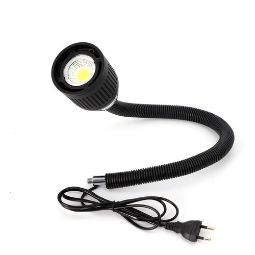 110V LED Lamp Work Light Magnetic Base Flexible Light For CNC Milling ...