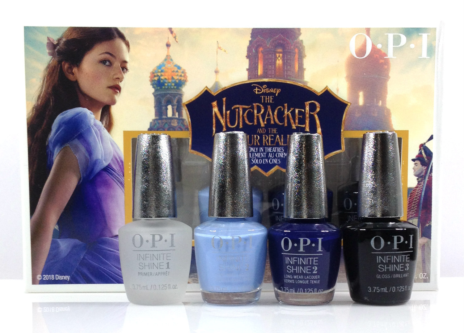 OPI Infinite Shine- THE NUTCRACKER Winter 2018 Mini Collection- 4 ...
