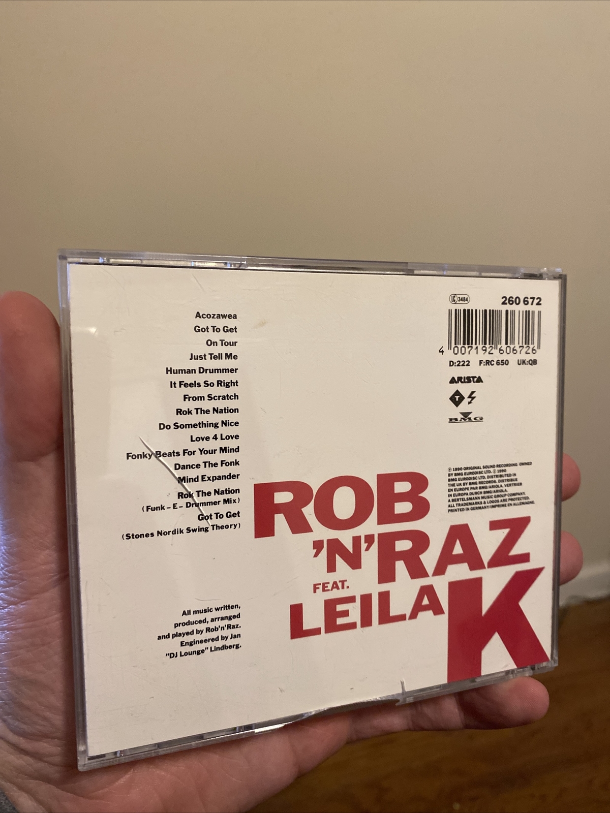 ROB N RAZ FEATURING LEILA K - Rob 'n' Raz - Rob 'n' Raz Featuring Leila ...