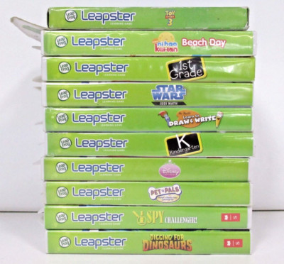 10 Leap Frog Leapster/Leapster 2 Children's Learning Games | eBay