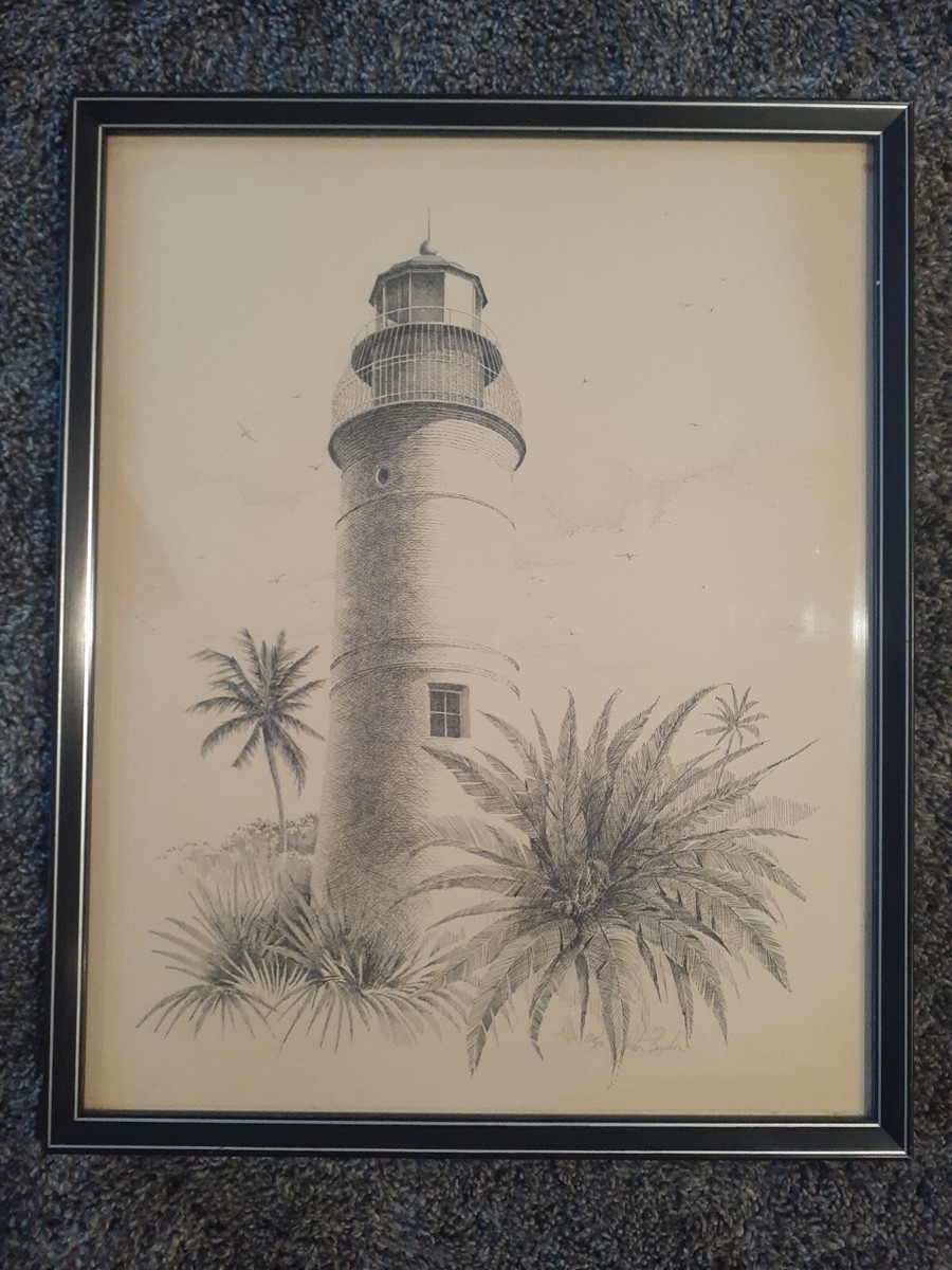 Pen And Ink Drawings Of Lighthouses Y U S U F K A Y A | Lighthouse