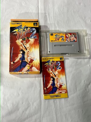 Final Fight 2 Nintendo Super Famicom SFC W/ Box & Manual Japan | eBay