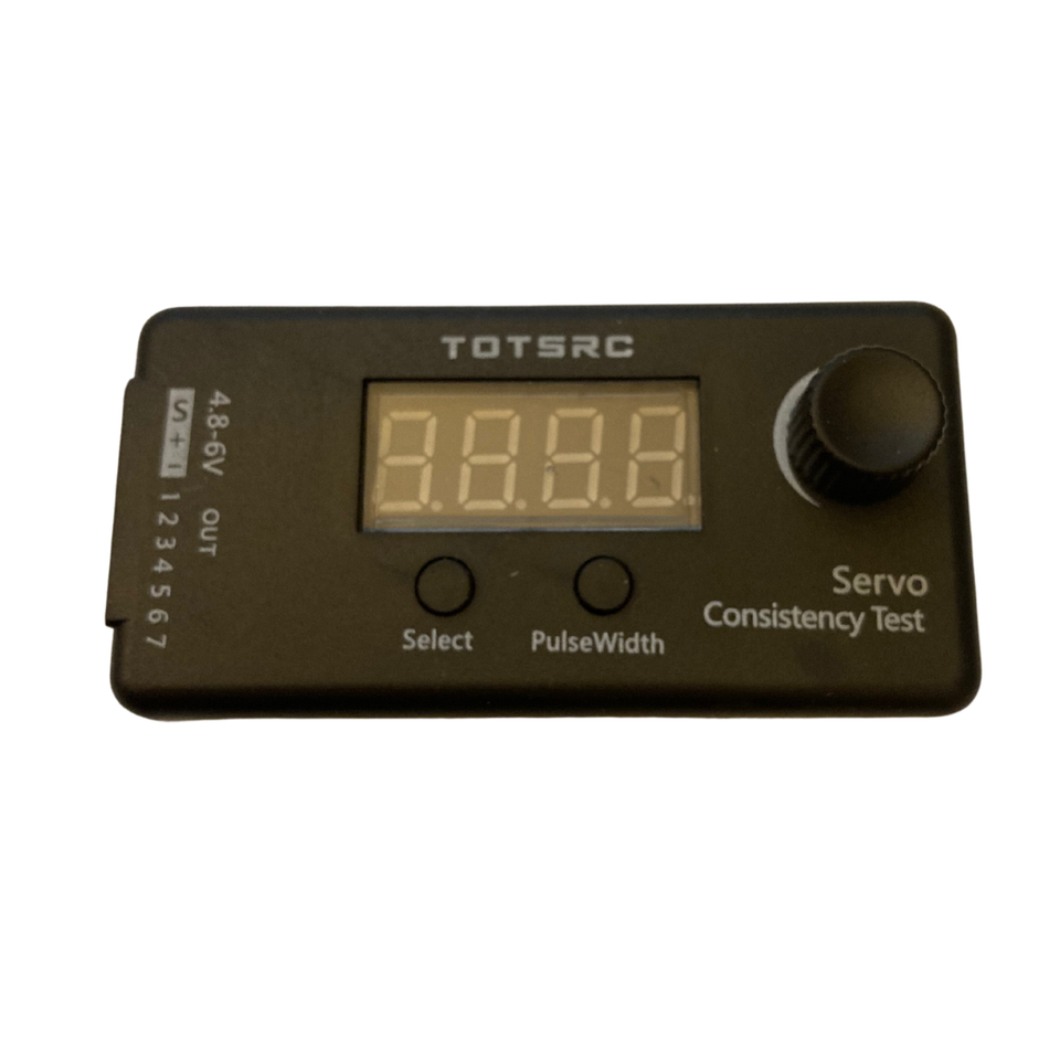 Digital Servo Tester / ESC Consistency Tester for RC Helicopter ...
