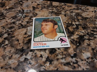 1973 Topps Baseball Card #317 Danny Cater | eBay