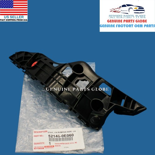 GENUINE OEM TOYOTA 14-16 HIGHLANDER LEFT DRIVER FRONT BUMPER STAY 52146 ...