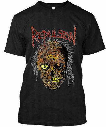 Repulsion Grindcore Rock Band T Shirt size S-5XL | eBay