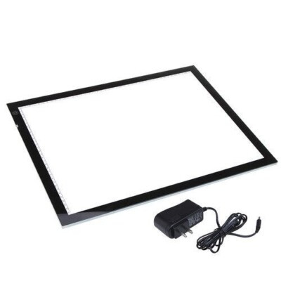 A4 High Quality Tempered Glass Dimmable Light Box - For Drawing and ...
