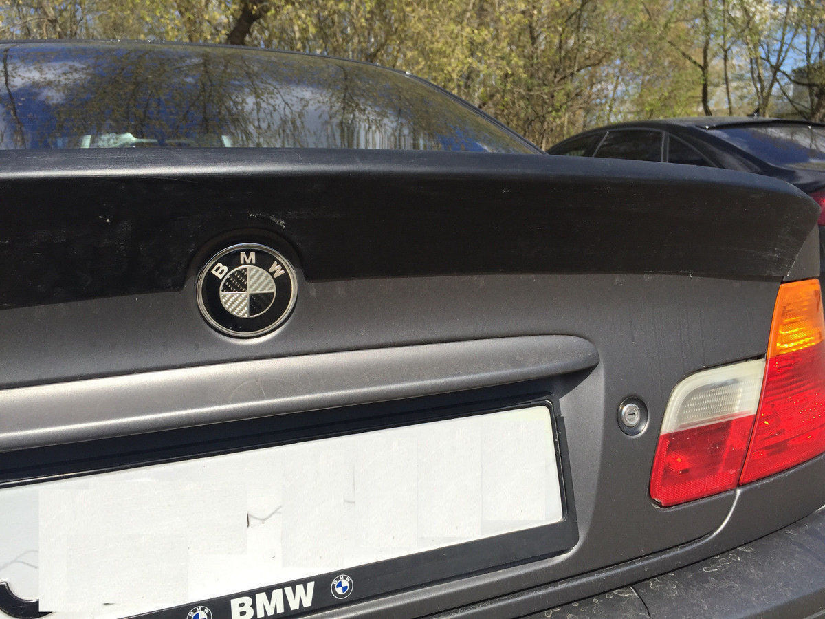 CSL Look Rear trunk spoiler wing for BMW E46 Coupe/ Saloon 2 and 4 ...