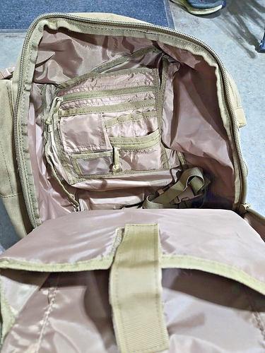 Voodoo Tactical Matrix Assault Pack Rucksack FDE Coyote Lots of Pockets ...