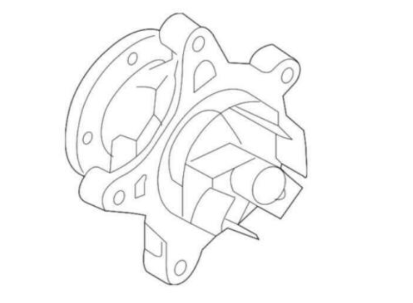 OEM 25100-2R000 Engine Water Pump Assy Ups # for Kia Sportage 2023 ...