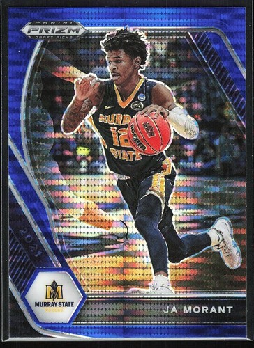 2021-22 Panini Prizm Draft Picks Blue Pulsar Ja Morant Murray State ...