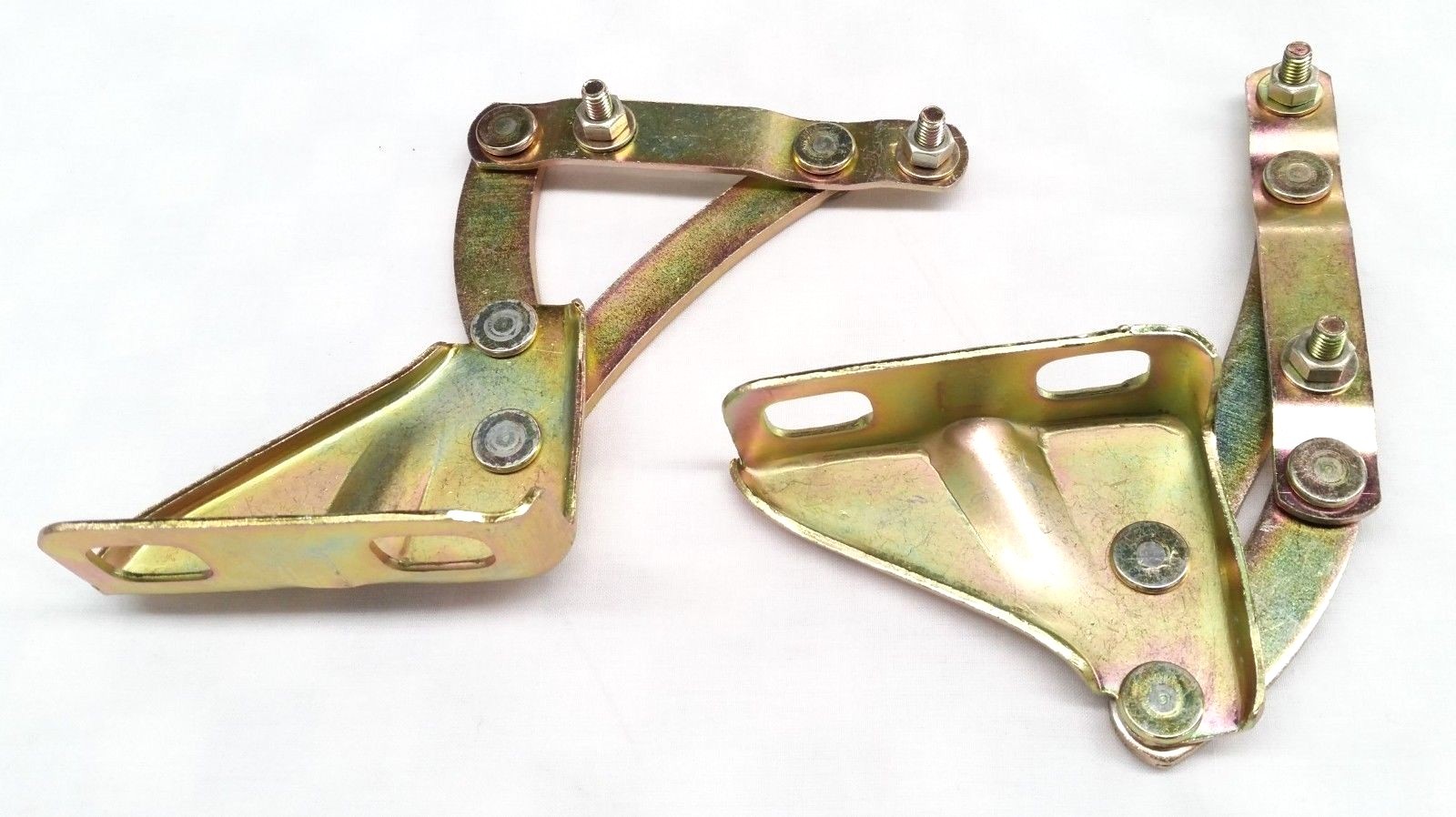 MAZDA M10A R100 ROTARY COUPE BONNET HOOD HINGES LEFT & RIGHT HAND PAIR ...