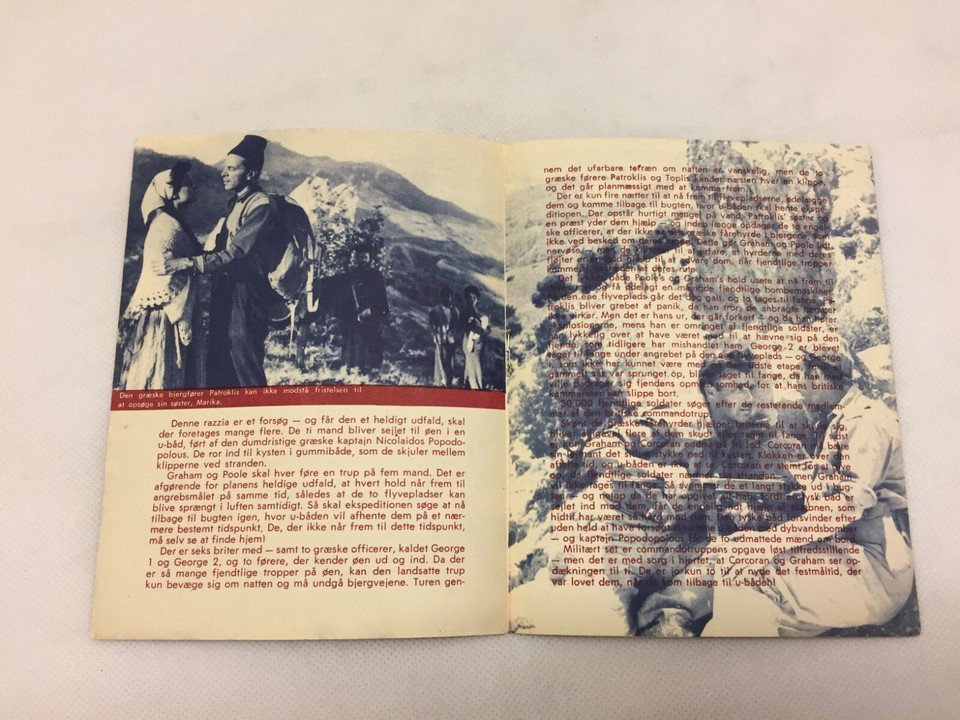 They Who Dare Dirk Bogarde Denholm Elliott´Alec Mango 1954 Danish Movie ...