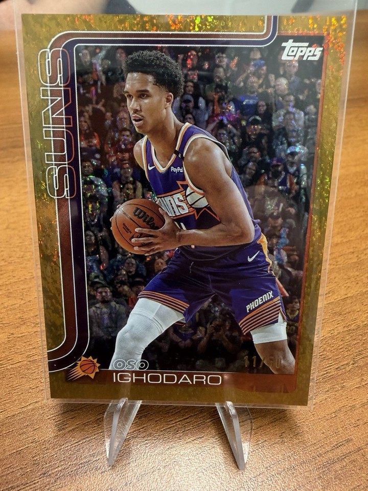 2024-25 Topps Flagship Oso Ighodaro 160 Gold Tip Off /50 | eBay