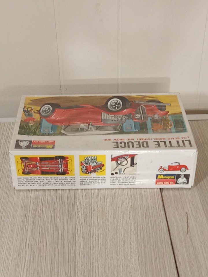 1966 Vintage MONOGRAM Model LITTLE DEUCE 1/24 Darryl Starbird Version # ...
