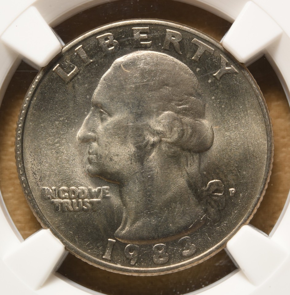 1983 P Washington Quarter NGC MS66 | eBay