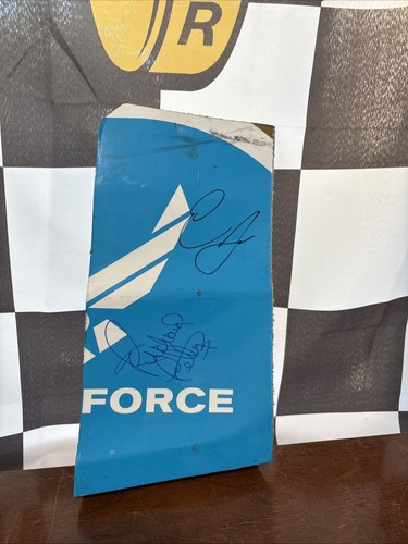 2022 Dual Autographed Erik Jones 43 Morgan Law Homestead Air Force ...