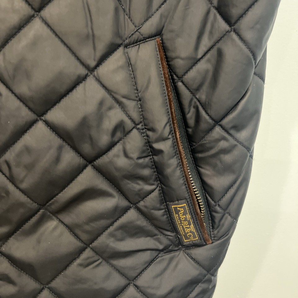 Polo Ralph Lauren Men's The Beaton Quilted Utility Vest Medium Water Resistant | eBay