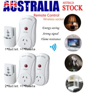 Remote Control Smart Wireless Socket Switch Home Mains AU Plug AC Power ...