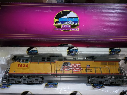 MTH AC4400CW DIESEL ENGINE UNION PACIFIC *BUILDING AMERCIA* ELECTRIC ...