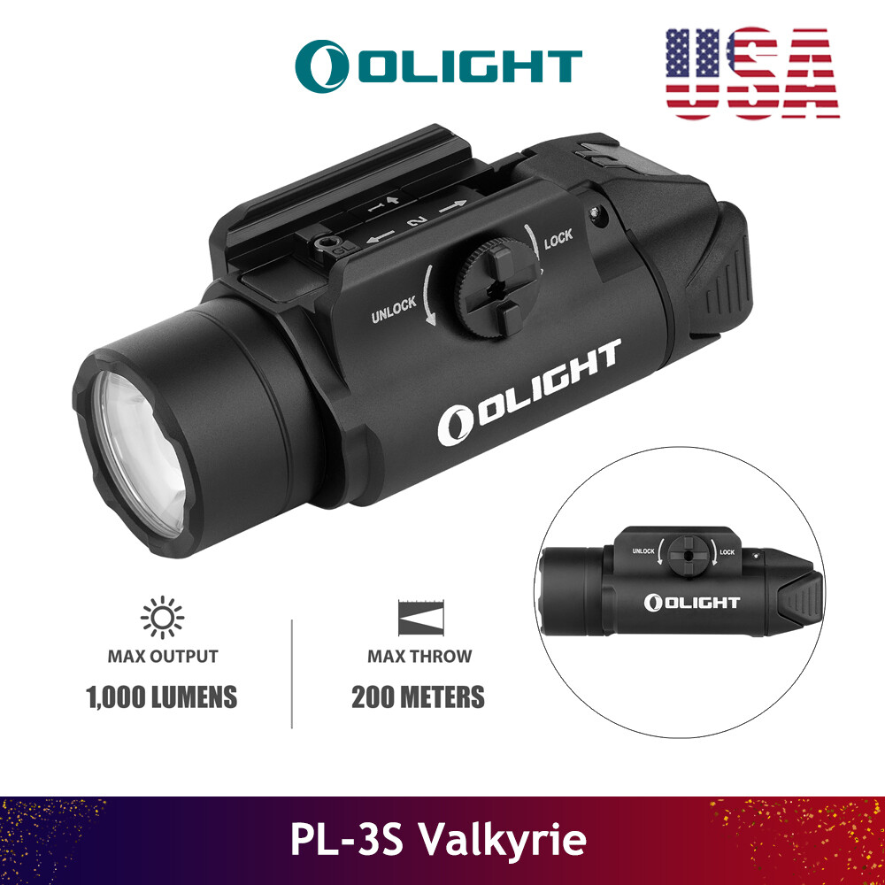 Olight PL-3S Valkyrie Rail Mounted Light Weaponlight Tactical ...