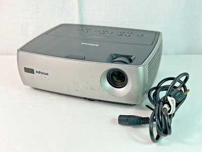 InFocus IN24+ W240 DLP Projector 225 Hours + Power Cable 800X600 ...