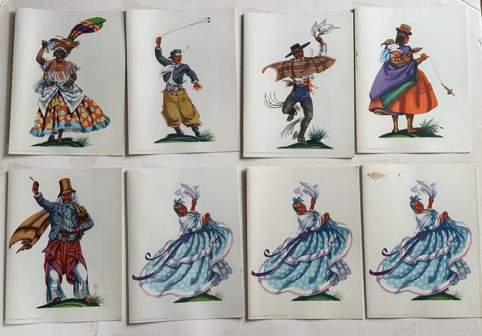 VINTAGE Cruise Ship Menus Moore McCormack Line SS Brasil Menu Ada ...