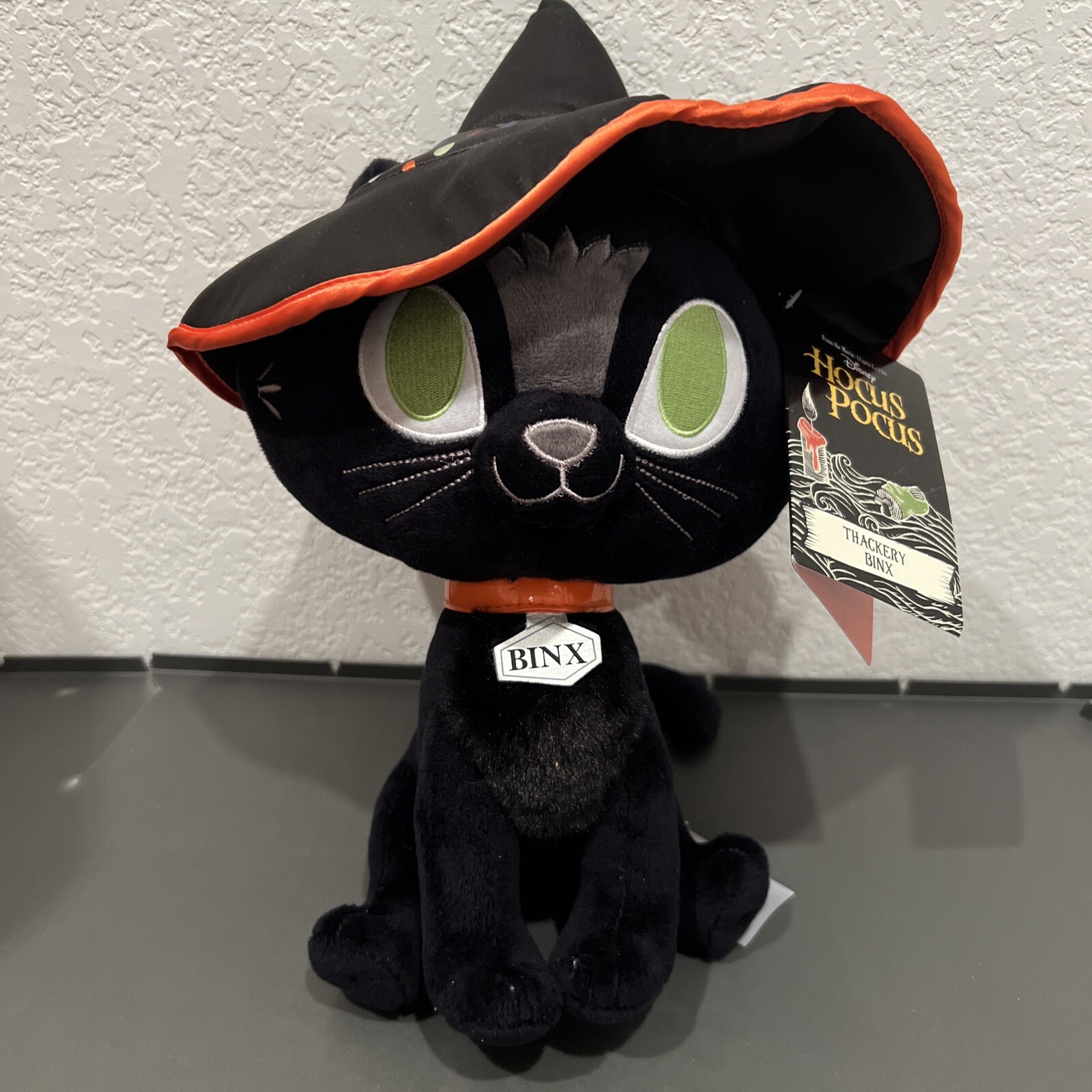 2021 Disney Parks HOCUS POCUS Thackery Binx Plush Black Cat Halloween ...