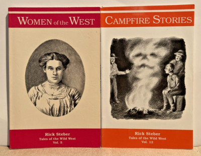 VTG Rick Steber Tales of The Wild West Paperback Books Vol 5 & 12 ~ LOT ...