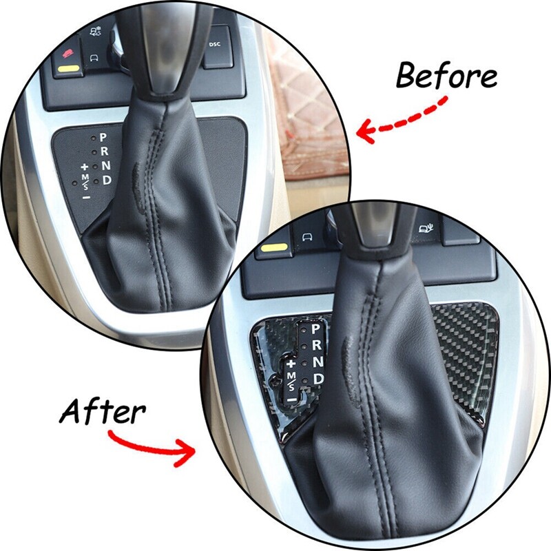 Gear Position Indicator Decorative Trim Stickers Carbon Fiber for 4884 ...