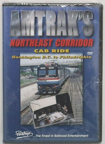 Amtrak's Northeast Corridor Cab Ride DVD Railroad Washington D.C ...