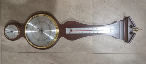 HOWARD MILLER Thermometer Barometer Hygrometer 612-712 Weather Station ...