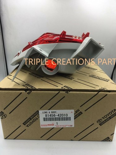 8145642010 Genuine Toyota RAV4 Lens & Body Rear Lamp LH 81456-42010 OEM ...