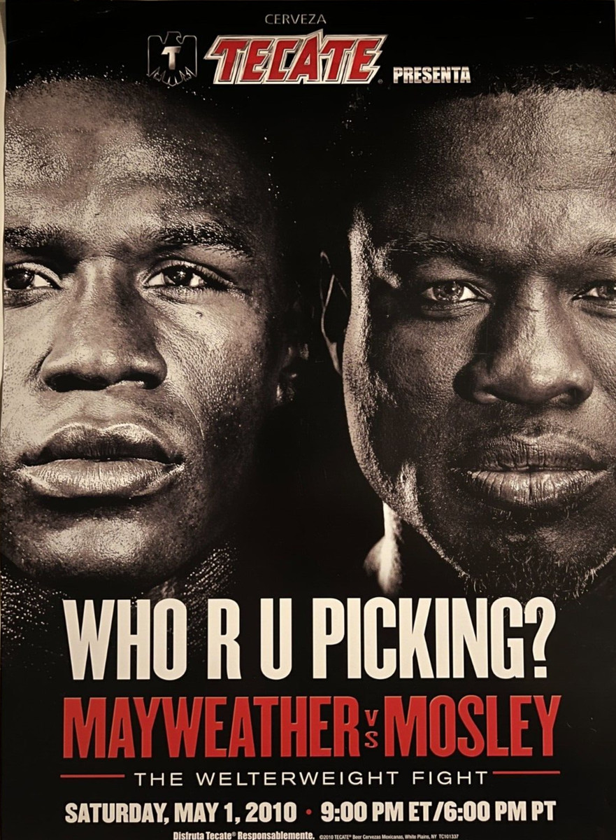 Mayweather Vs Mosley Poster