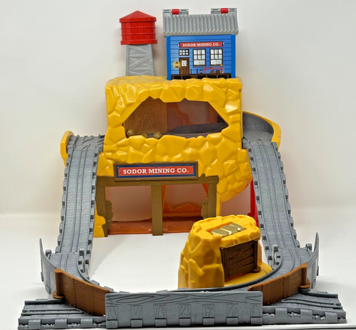Thomas and Friends Sodor Mining Co. Rumbling Gold Mine Take N Play Set ...