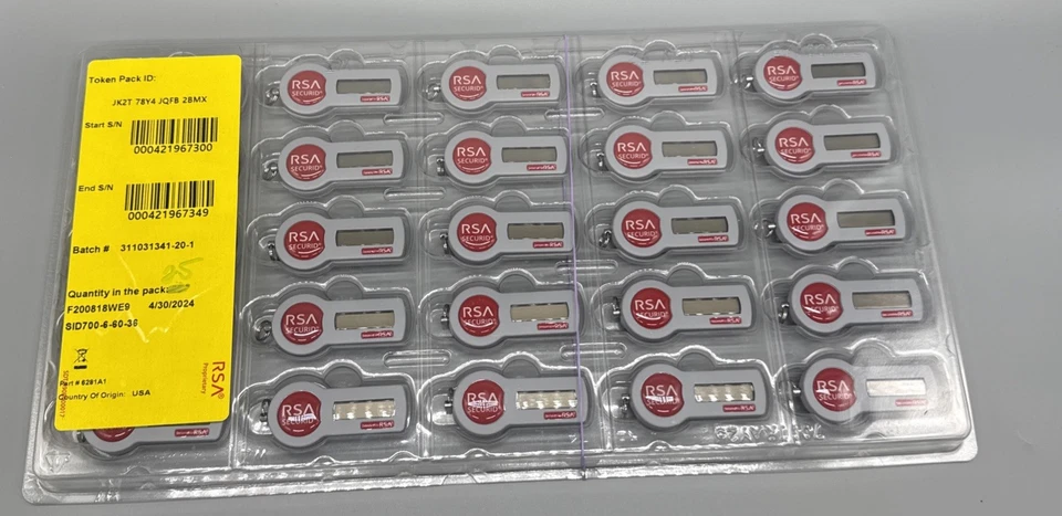 rsa securid products for sale | eBay