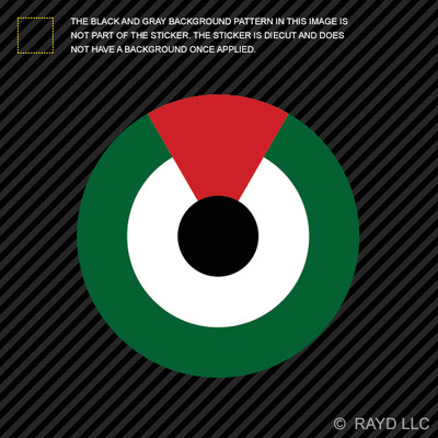 4" United Arab Emirates Air Force Roundel Sticker Decal UAE Emirati ARE ...