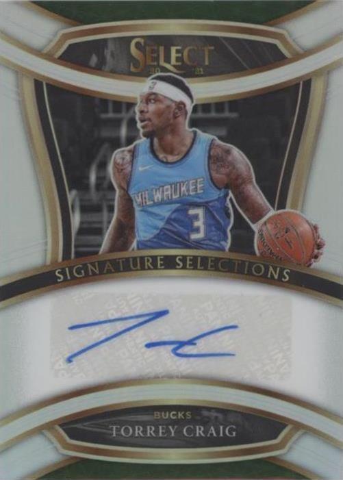 2020-21 Panini Select - Signature Selections Torrey Craig #SIS-TCR (AU ...