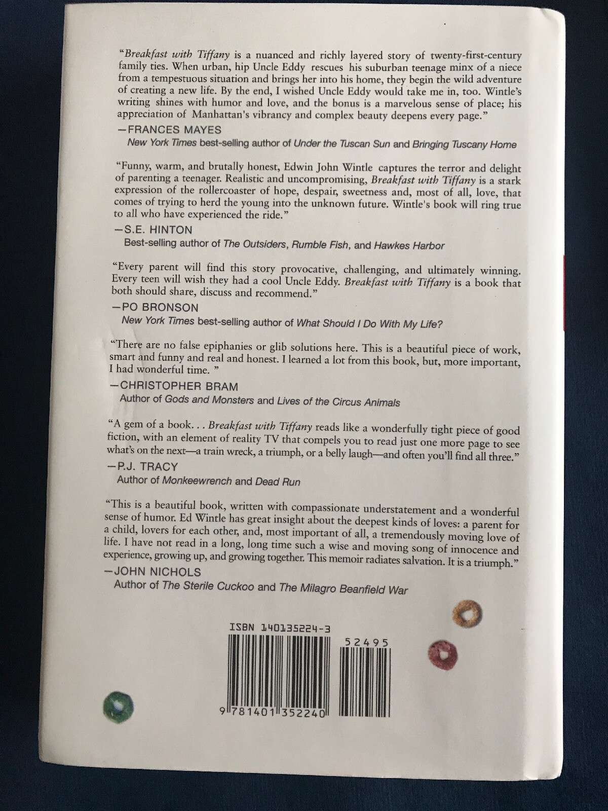 Breakfast with Tiffany : An Uncle's Memoir by Edwin John Wintle (2005 ...