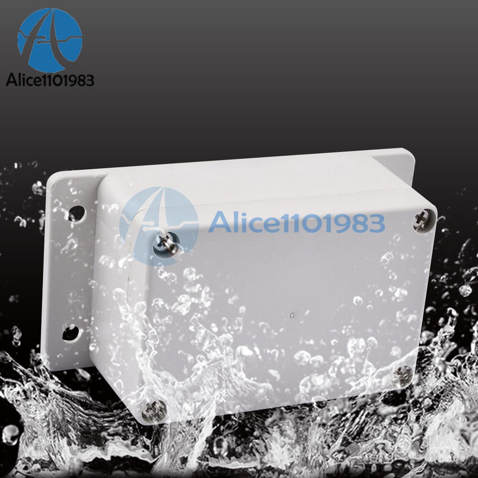 Waterproof 100 x 68 x 50mm Plastic Electronic Project Box Enclosure ...