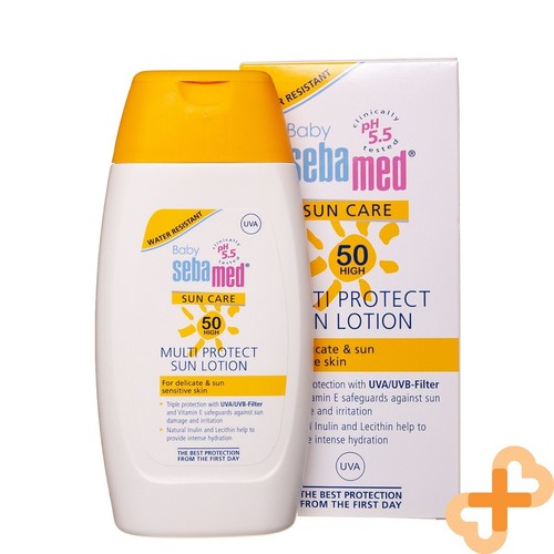 SEBAMED SUN BABY Water Resistant Multi Protect Sunscreen 200ml SPF50 | eBay