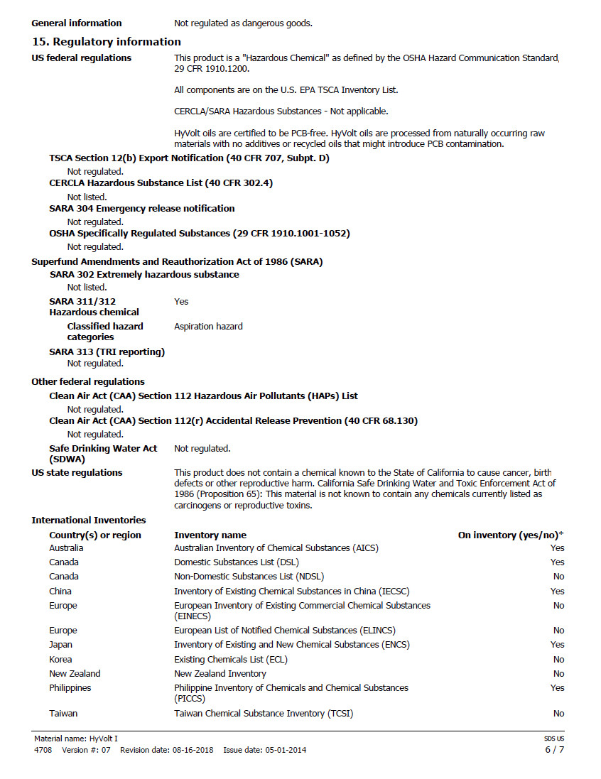 5 Litre Transformer Mineral Insulating | Grelly UK