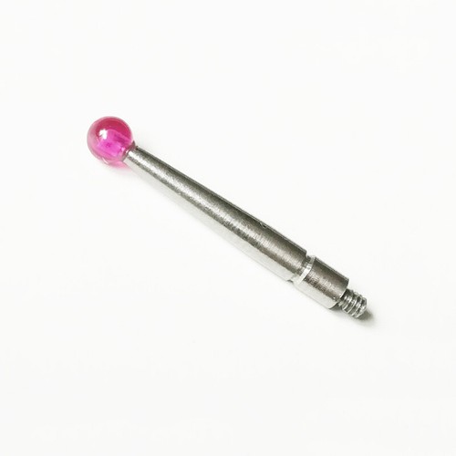 M1.6 Thread 3mm Ruby Ball Tip L20.9mm Contact Points for Dial Test ...