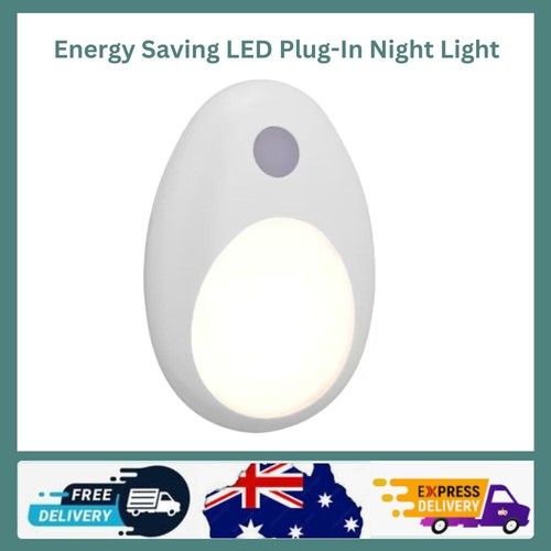 Plug In Energy Saving Sensor Dusk To Dawn Light Automatic Led Night ...
