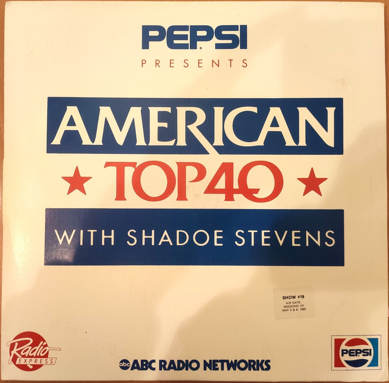 AMERICAN * TOP40 * WITH SHADOE STEVENS 4xPROMO VINYL Show #18 ABC RADIO ...