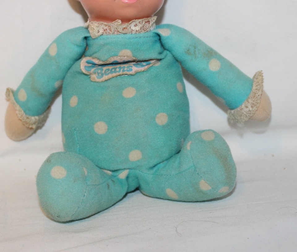 VINTAGE 1982 LI'L DROWSY BEANS DOLL Mattel Boy Blue 11" Beanie | eBay