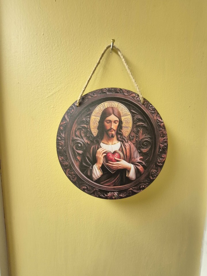Temu Jesus Christ Wall Plaque | eBay