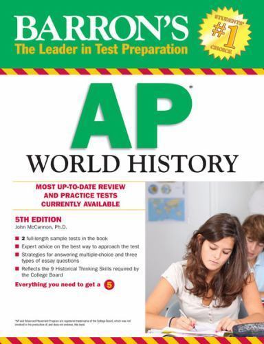 Barron's AP World History; Barron's Study Guides - PhD, 9780764147067 ...